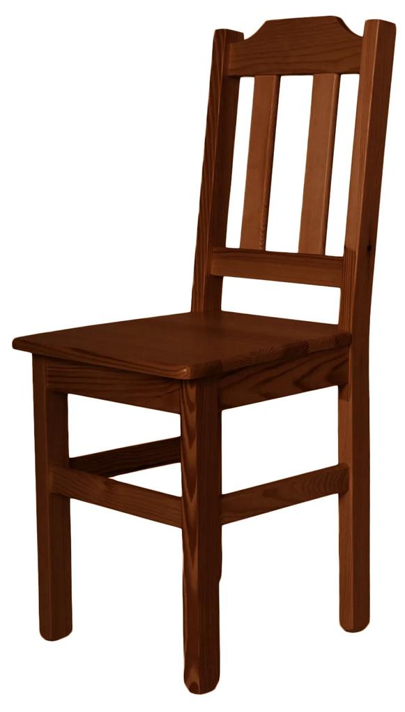 Dede Židle z masivu Janek - barva Ořech