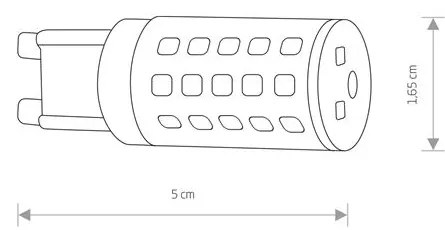 LED žárovka Nowodvorski BULB G9, LED 4W, 4000K 7504