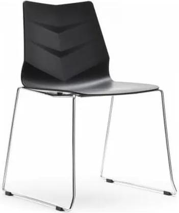 design4life Jídelní židle MOONS Černá