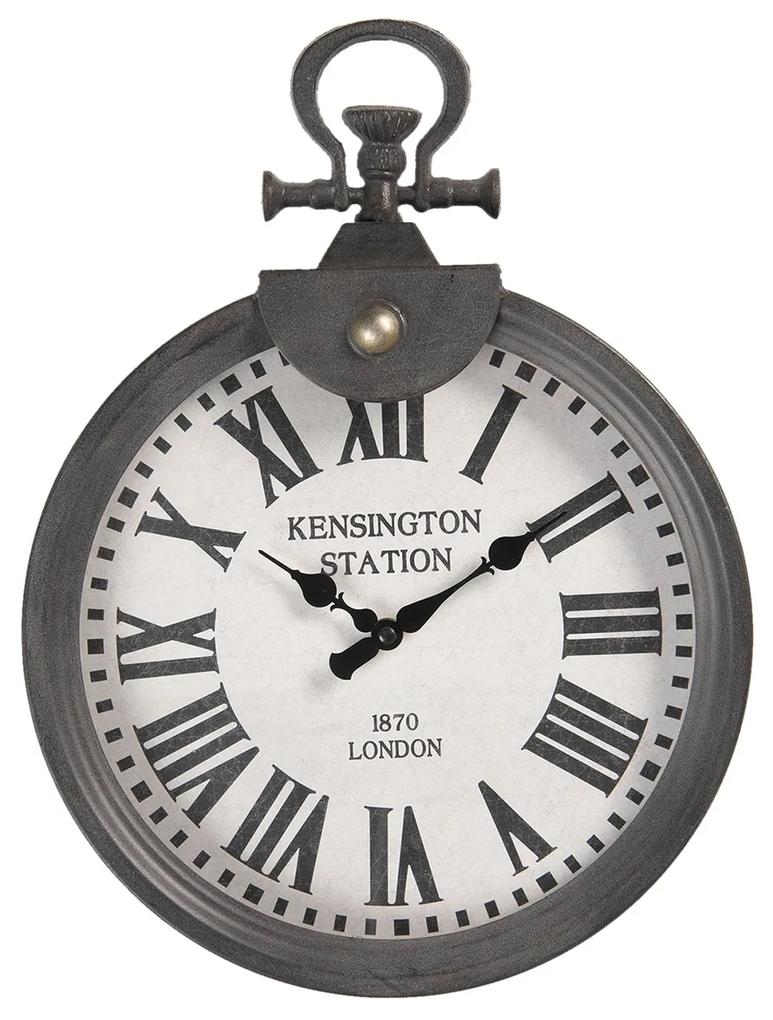 Retro hodiny Kensington Station - 30*13*41 cm / 1*AA