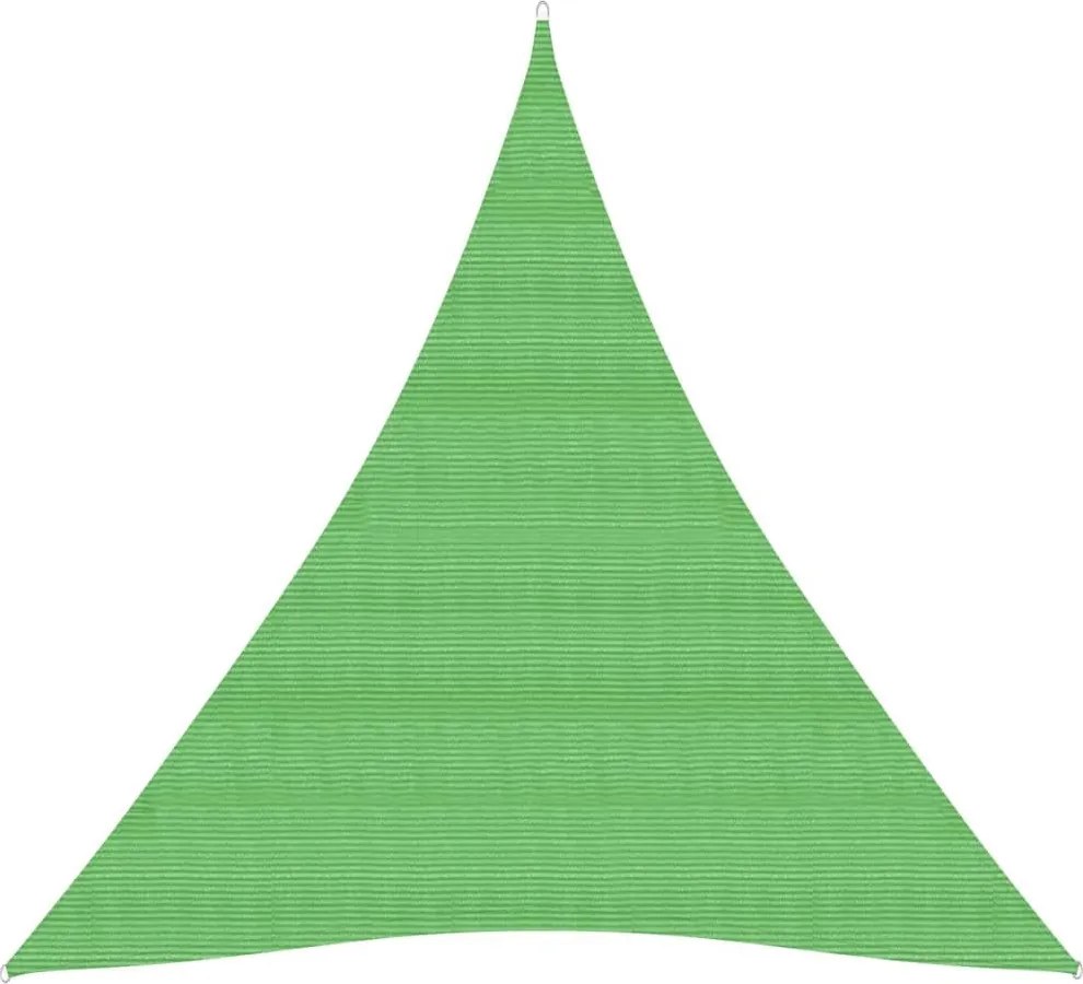 vidaXL Plachta proti slunci 160 g/m² 4 x 5 x 5 m HDPE [311261] Barva: světle zelená