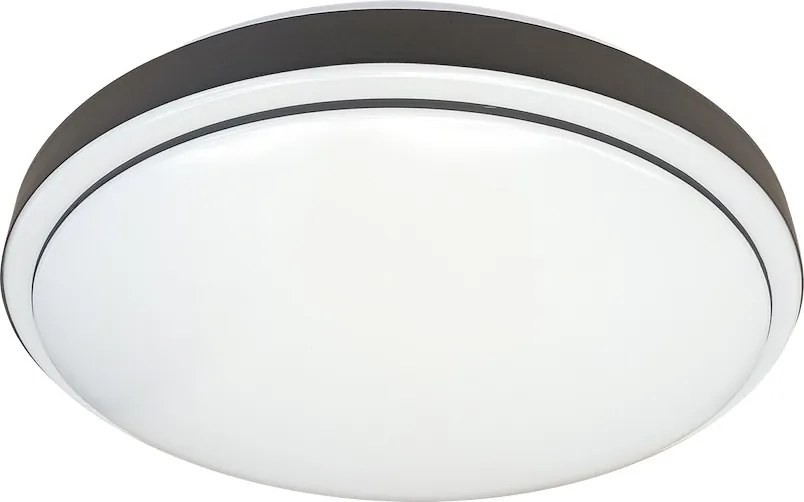 Stropní svítidlo Liria, 1x bílé plastové stínítko, (fi 26cm), b