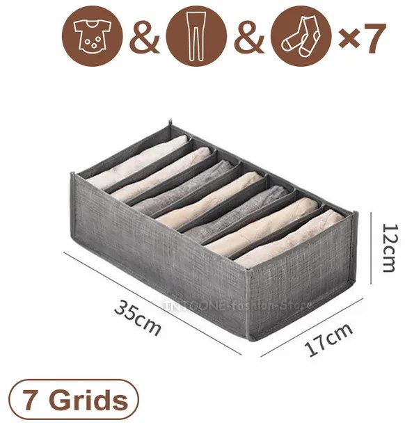 Šatní organizér Barva: tmavá, Velikost: 12x17x35
