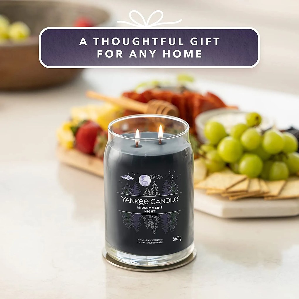 Yankee Candle vonná svíčka Signature ve skle velká Midsummer’s Night  567 g