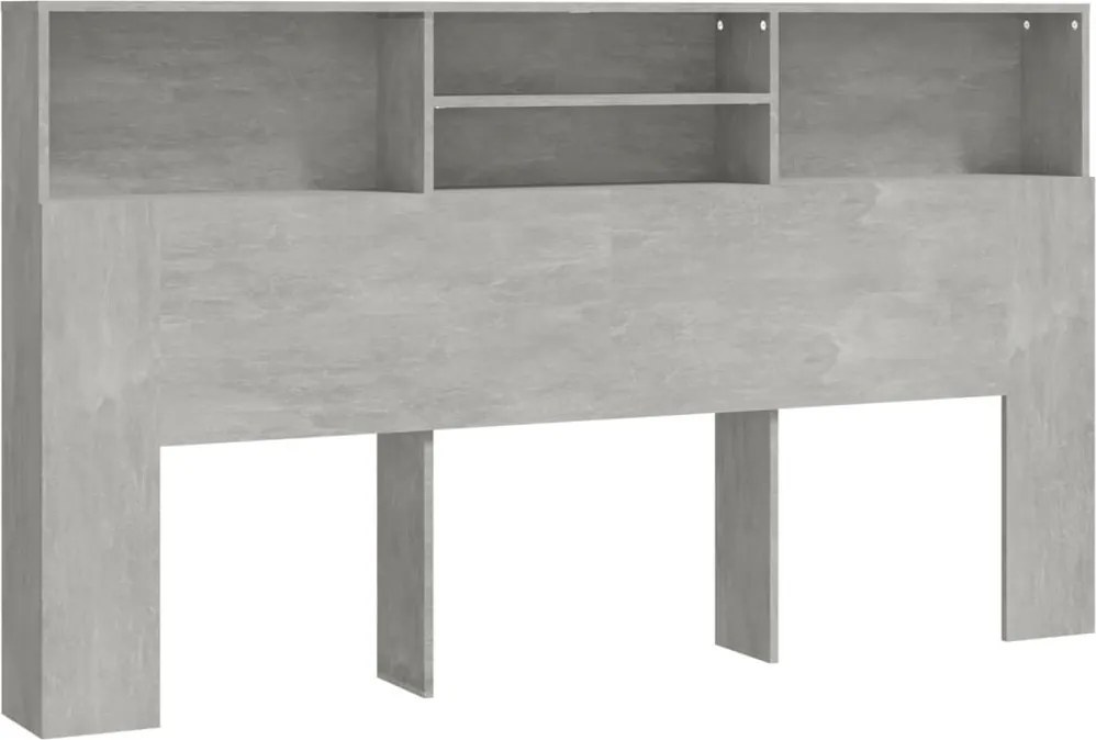 vidaXL Čelo postele s úložným prostorem 180 x 19 x 103,5 cm [811884] Barva: Bílá