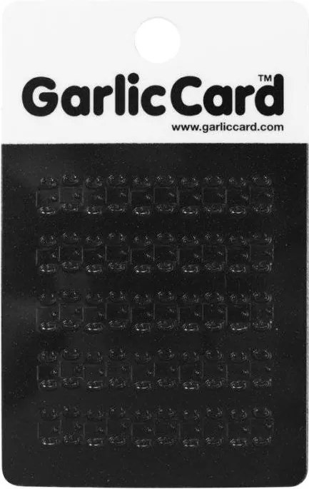 GarlicCard na rozetření česneku - GarlicCard