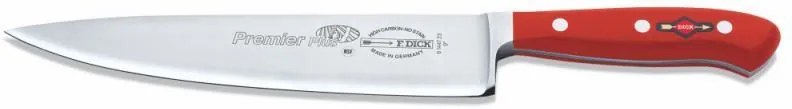 F. Dick Premier Plus Kuchařský nůž,kovaný 23cm Červená