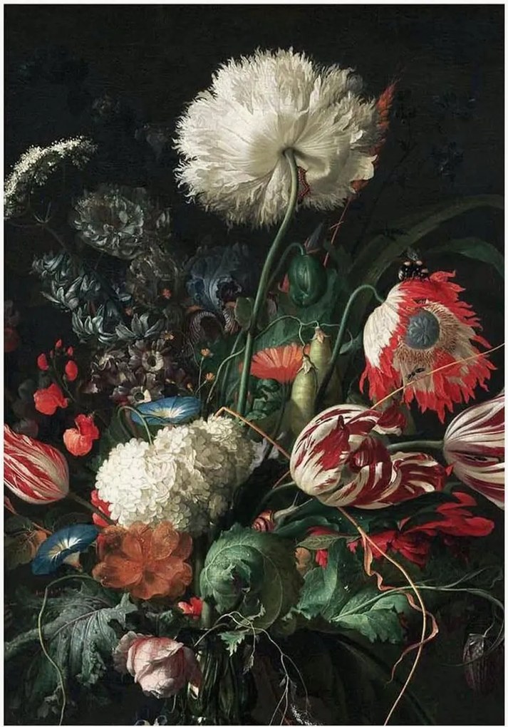 Tapeta Golden Age Flowers I
