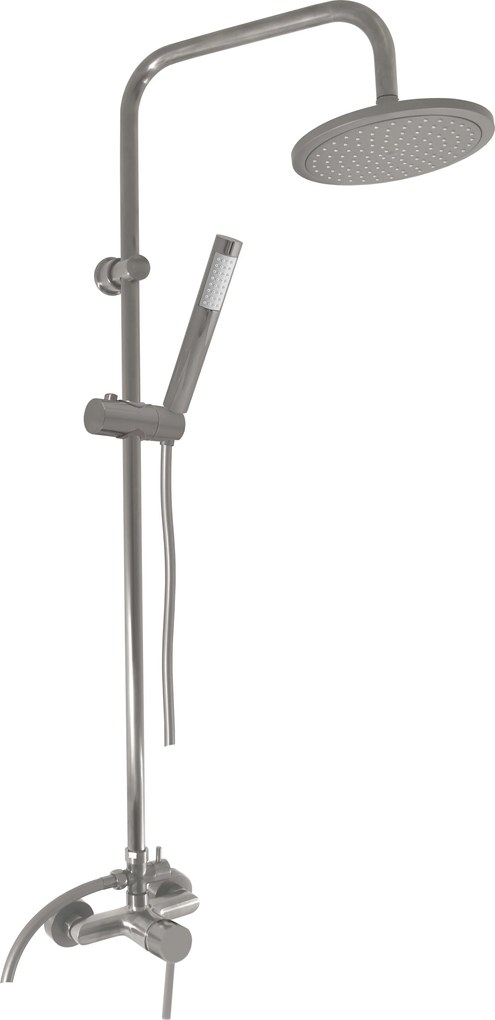 Slezák - RAV Sprchový komplet se směšovací baterií SEINA - SE982.5/7-61MGL, Metal Grey lesk