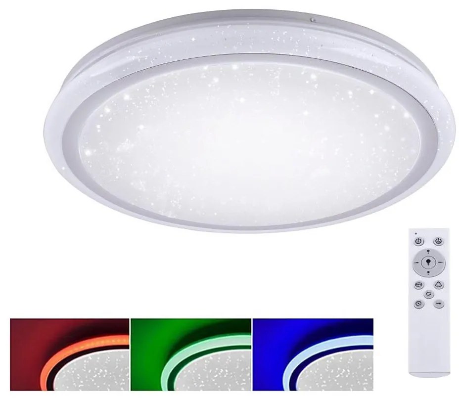 Leuchten Direkt 15220-16 - LED RGB Stmívatelné svítidlo LUISA LED/28W/230V + DO