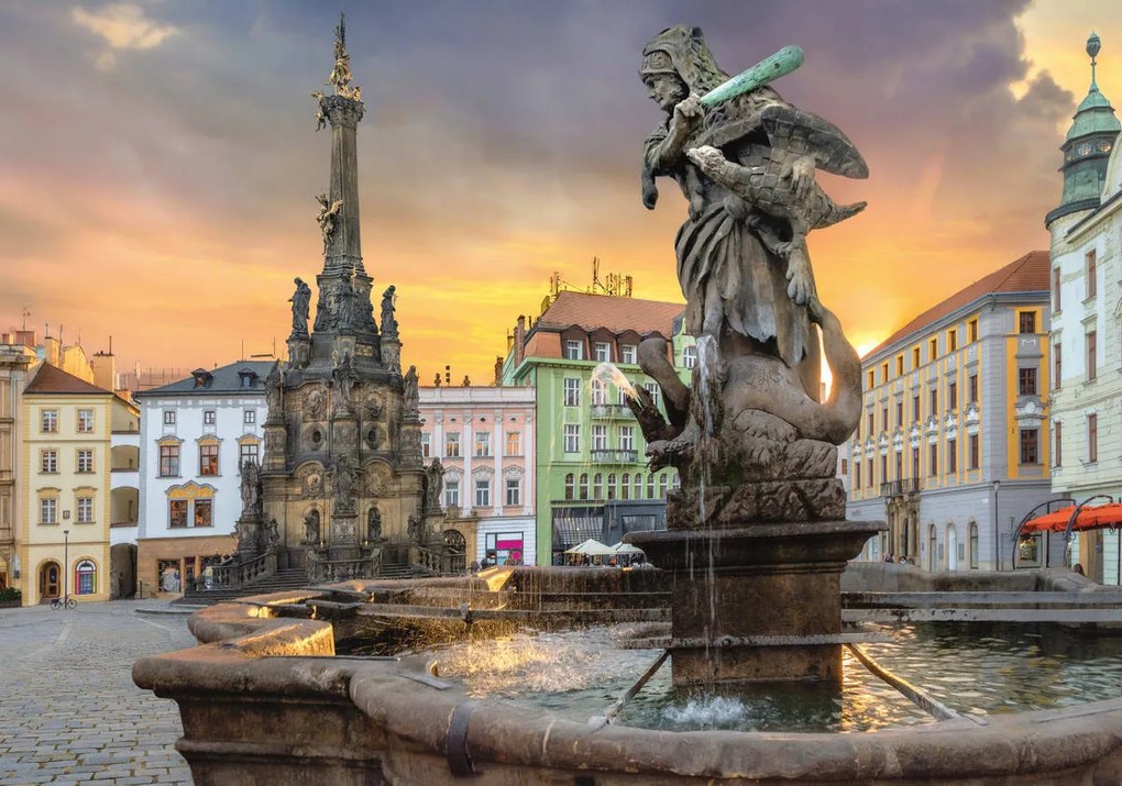 DINO Puzzle Olomouc 47x33cm skládačka 500 dílků v krabici dn502840
