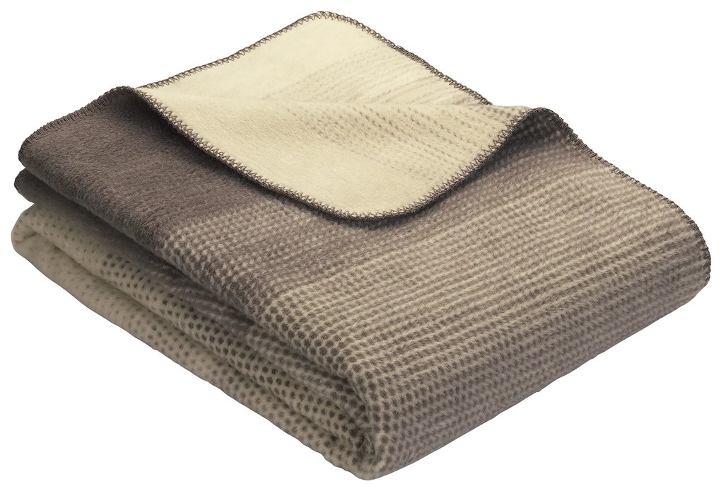 Ibena Jacquard deka Egersund hnědá