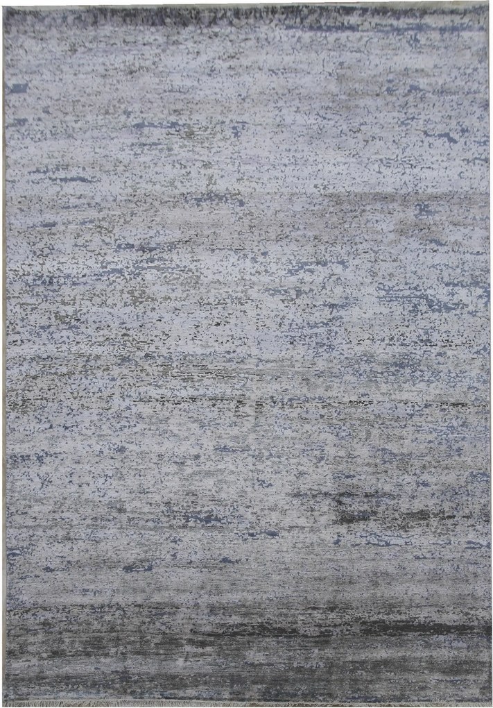 Ručne viazaný kusový koberec Diamond DC-KM Glacier mix, 305x425, modrá, kancelária, Diamond Carpets India