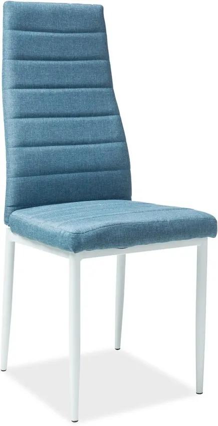 Casarredo Jídelní čalouněná židle H-266 modrá