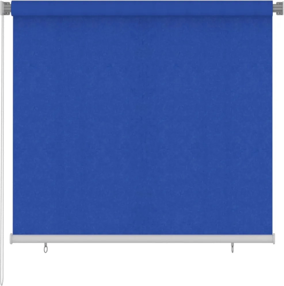 Venkovní roleta 165 (Š) x 140 (V) cm modrá HDPE 312840