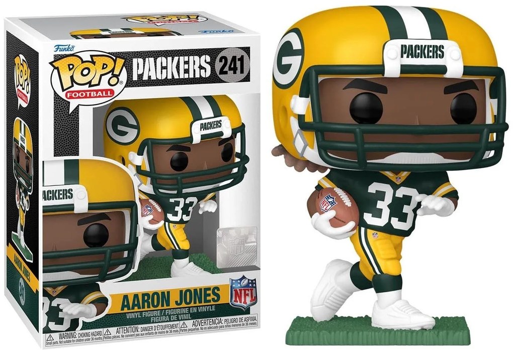 Figurka funko pop! nfl aaron jones green bay packers 241