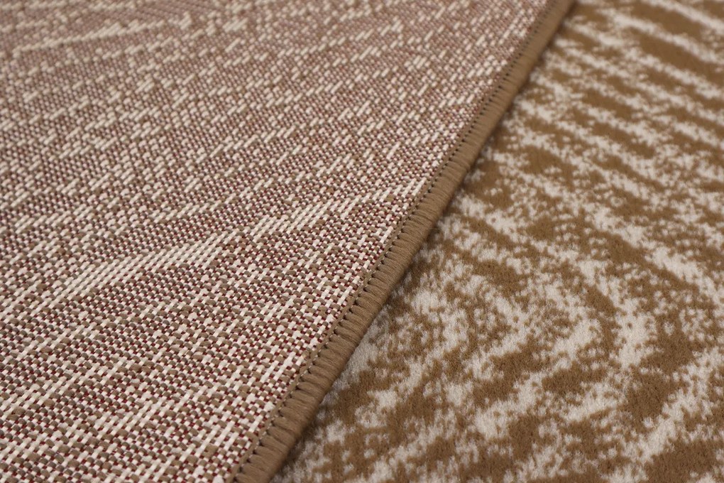 Alfa Carpets, Kusový koberec Ethno brown, 120x170, hnědá, ložnice