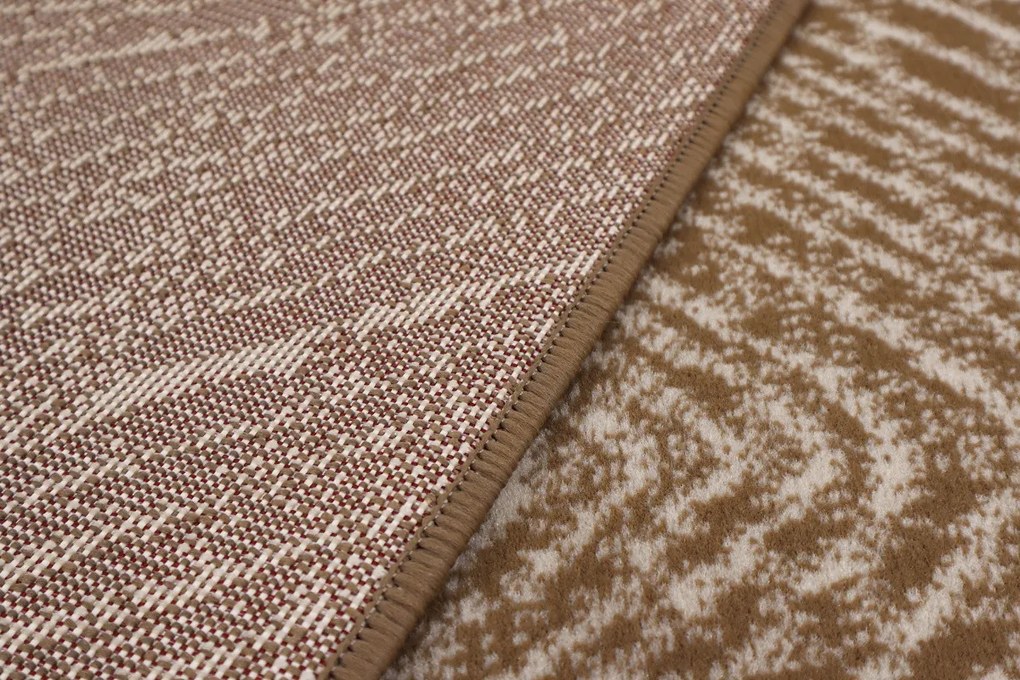Alfa Carpets, Kusový koberec Ethno brown, 160x230, hnědá, ložnice