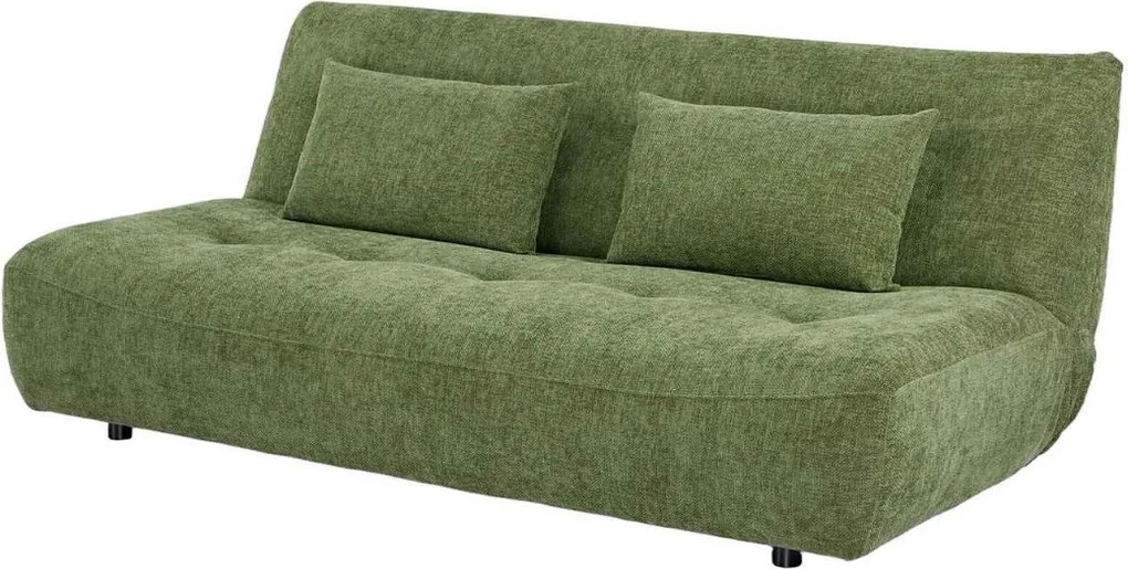 Designová rozkládací pohovka Litonya 200 cm zelená
