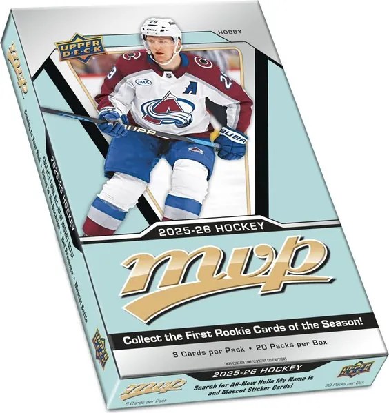 2025-26 Upper Deck MVP Hockey Hobby Box