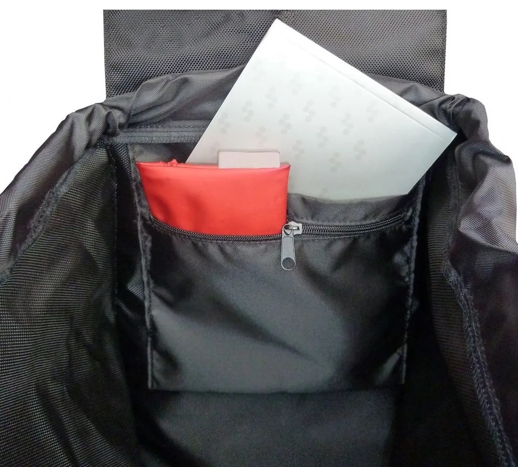 Rolser I-Max MF 2 Logic RSG nákupní taška na velkých kolečkách, červená