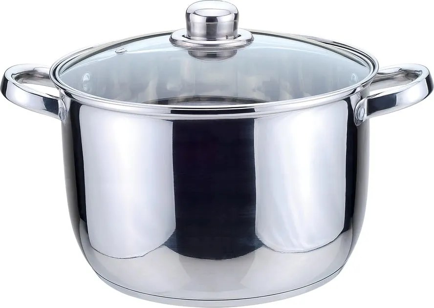Hrnec na indukci s pokličkou Sabichi Essential Stock, 5,5 l