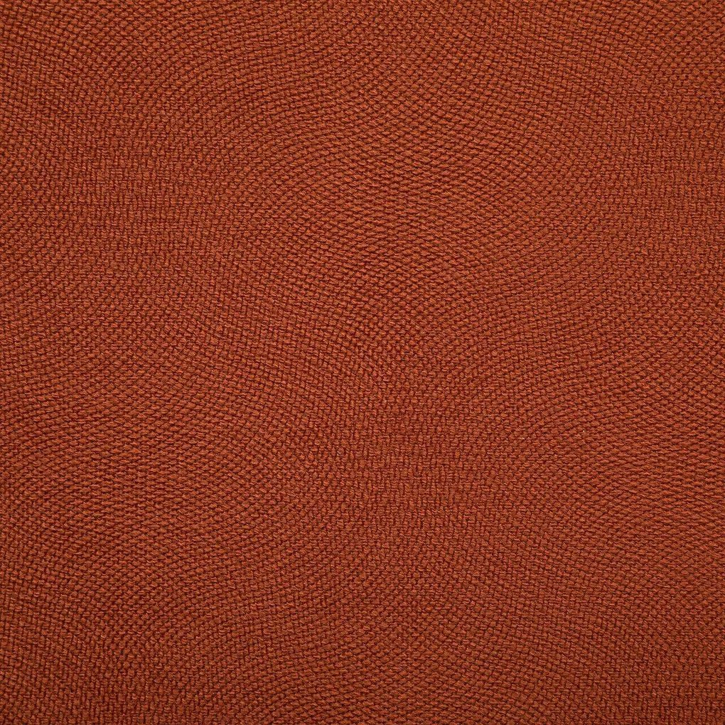Taburet s úložným prostorem LILOU, samet, skládací, 38 x 38 x 38 cm, oranžový