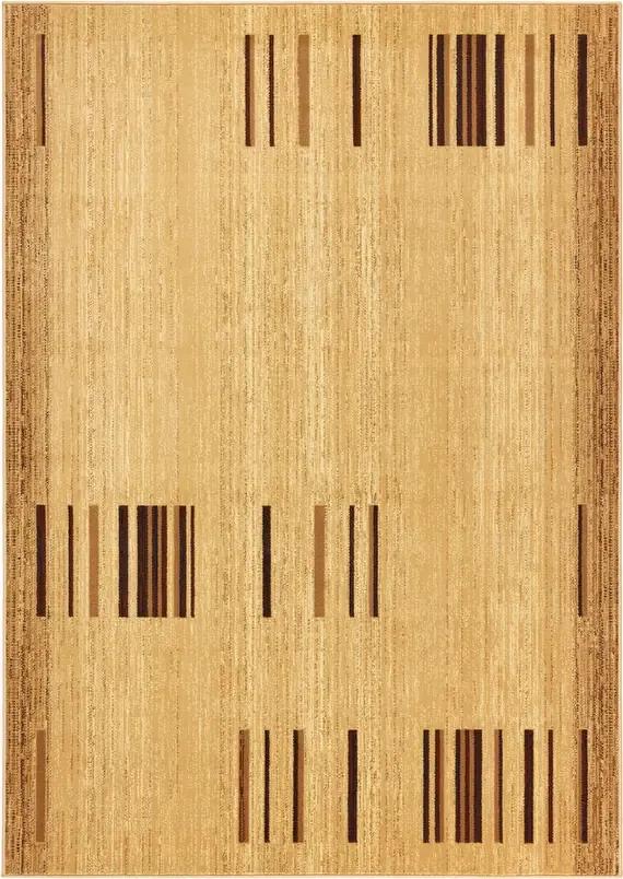 Kusový koberec Esma béžový 133 x 190 cm