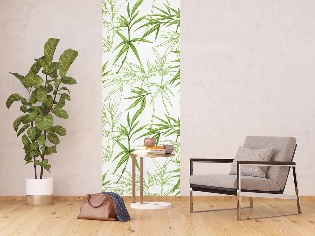 Vliesová fototapeta na zed' Malované Listí | 90 x 270 cm | DFTNVL3716