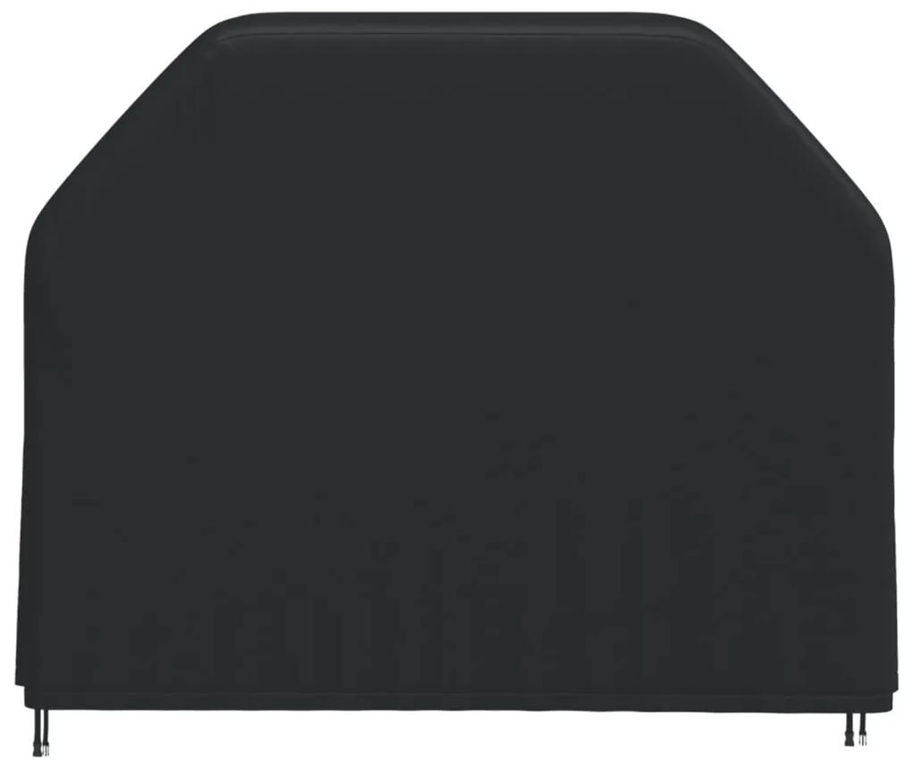 Krycí plachta na gril 162 x 61 x 122 cm černá 420D oxford