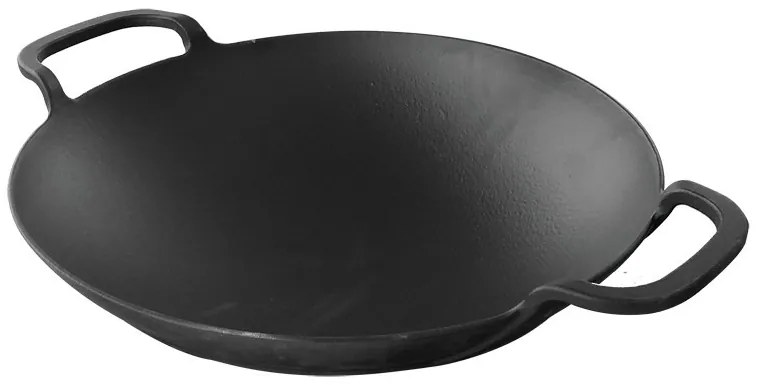 Litinová pánev "wok" 38 cm