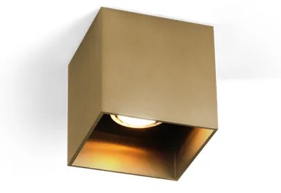 Wever Ducré 146120G0 Box 1.0 PAR16, zlatá stropní kostka, 1xmax 35W, 10x10cm