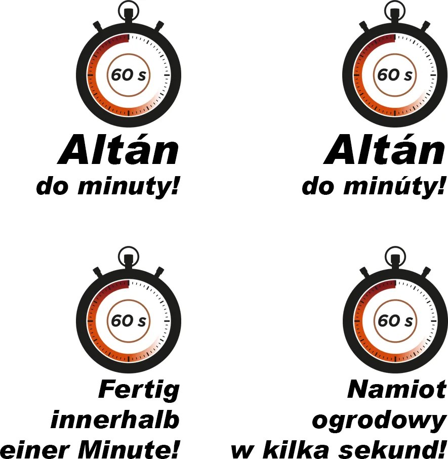 ClapTop Rychloskládací stanový altán ClapTop 400