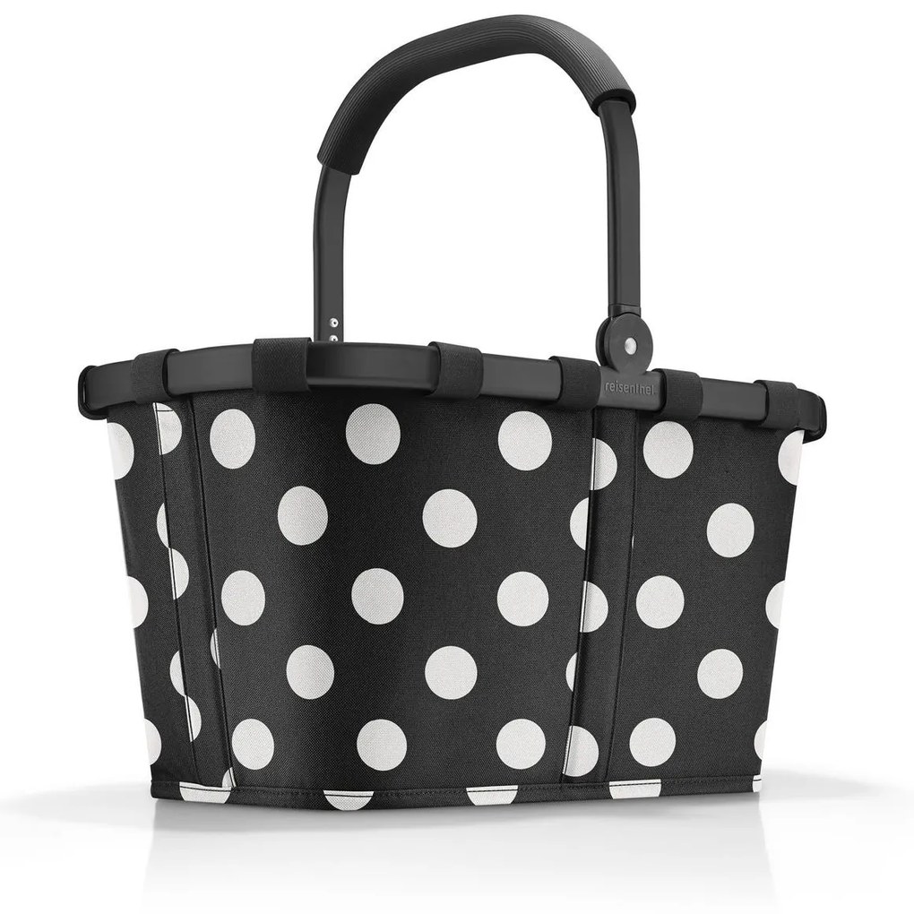 Nákupní košík Reisenthel Carrybag Frame Dots white