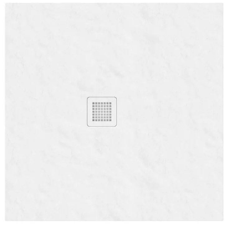 Ravak - Sprchová vanička 90x90 cm, matná bílá XA037731010