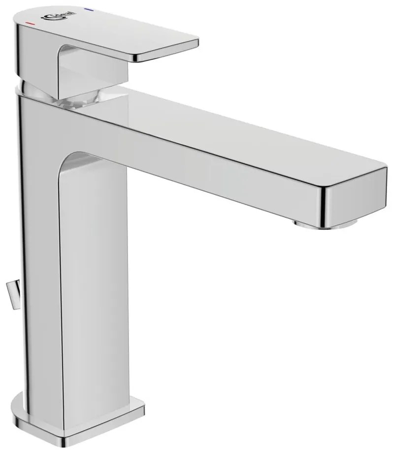 Ideal Standard Edge - Umyvadlová baterie GRANDE SLIM s odtokovou garniturou, Chrom A7106AA