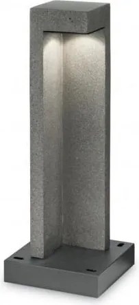 ILUX 157856 LED Venkovní sloupek Titano PT1 small granito 157856 49cm IP55 - IDEALLUX