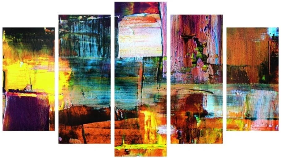 Vícedílný obraz Insigne Colorful Magma, 102 x 60 cm
