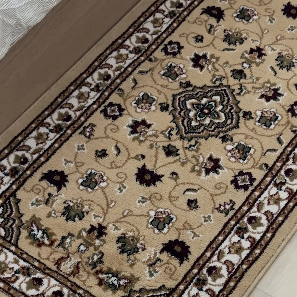 Flair Rugs, Běhoun Sincerity Royale Sherborne Beige, 60x230, béžová, chodba / předsíň