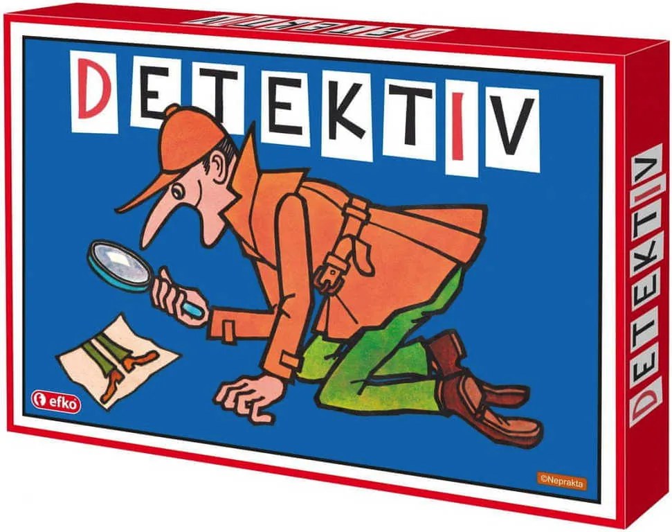 EFKO Hra retro postřehová Detektiv *SPOLEČENSKÉ HRY* ef86844