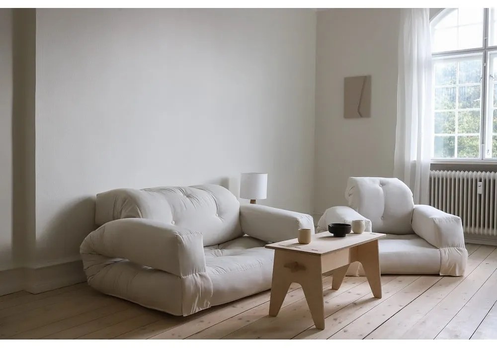Béžové křeslo Hippo - Karup Design