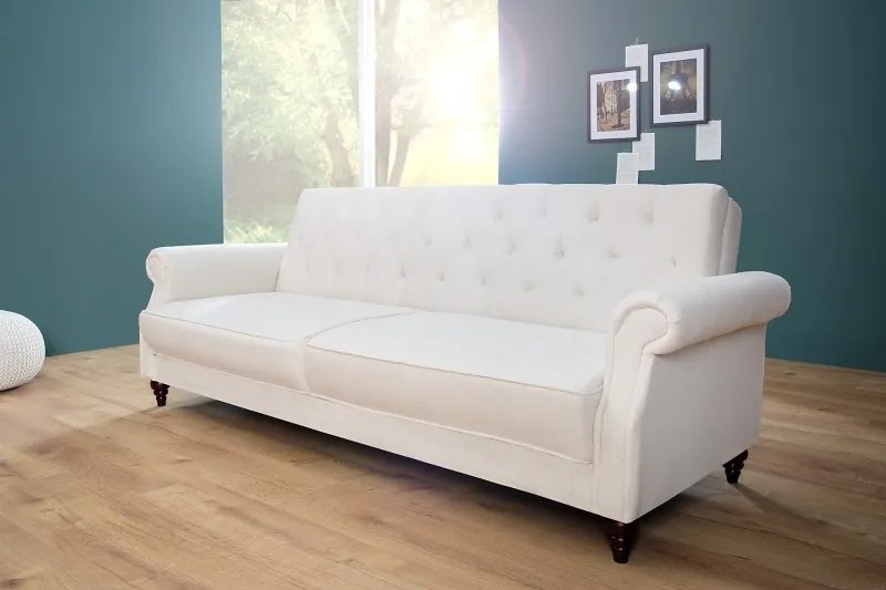 Designová pohovka Scarlet Belle II rozkládací 220cm - přírodní