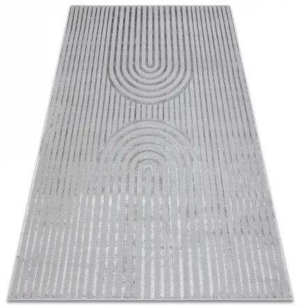 Dywany Luszczow Kusový koberec LIRA E2557 geometrický, šedá Rozměr koberce: 200 x 290 cm
