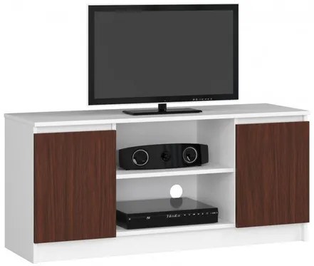 TV stolek RTV K120 bílá/wenge