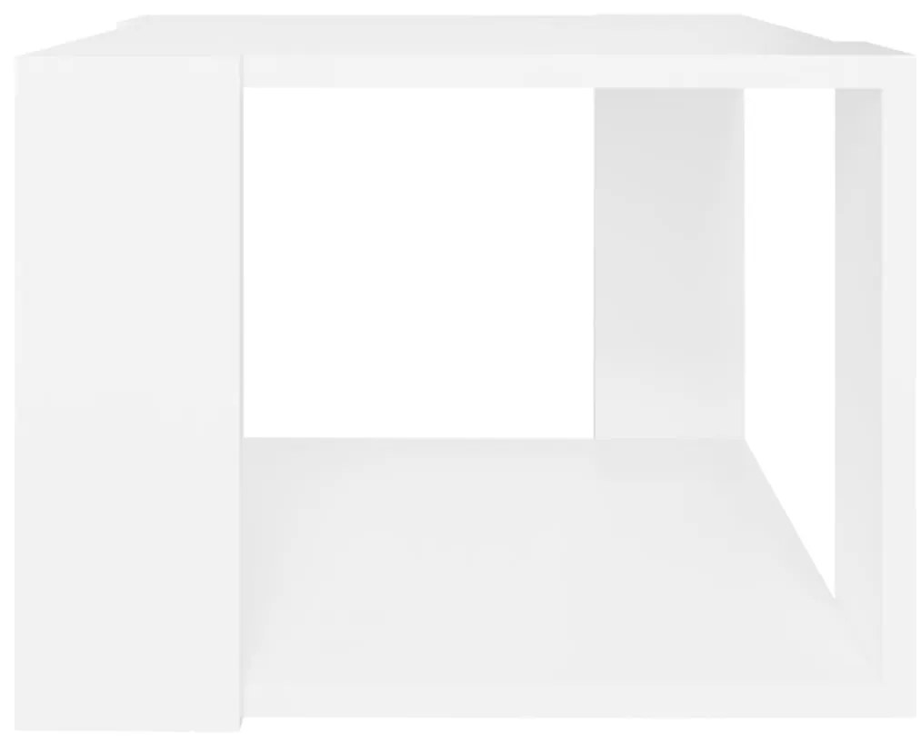 Konferenční stolek bílý 40 x 40 x 30 cm kompozitní dřevo - Default Title