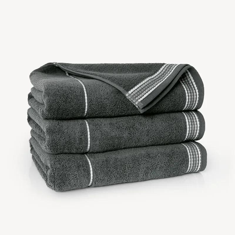 Darré ručník Carducci tmavě šedý 50x90