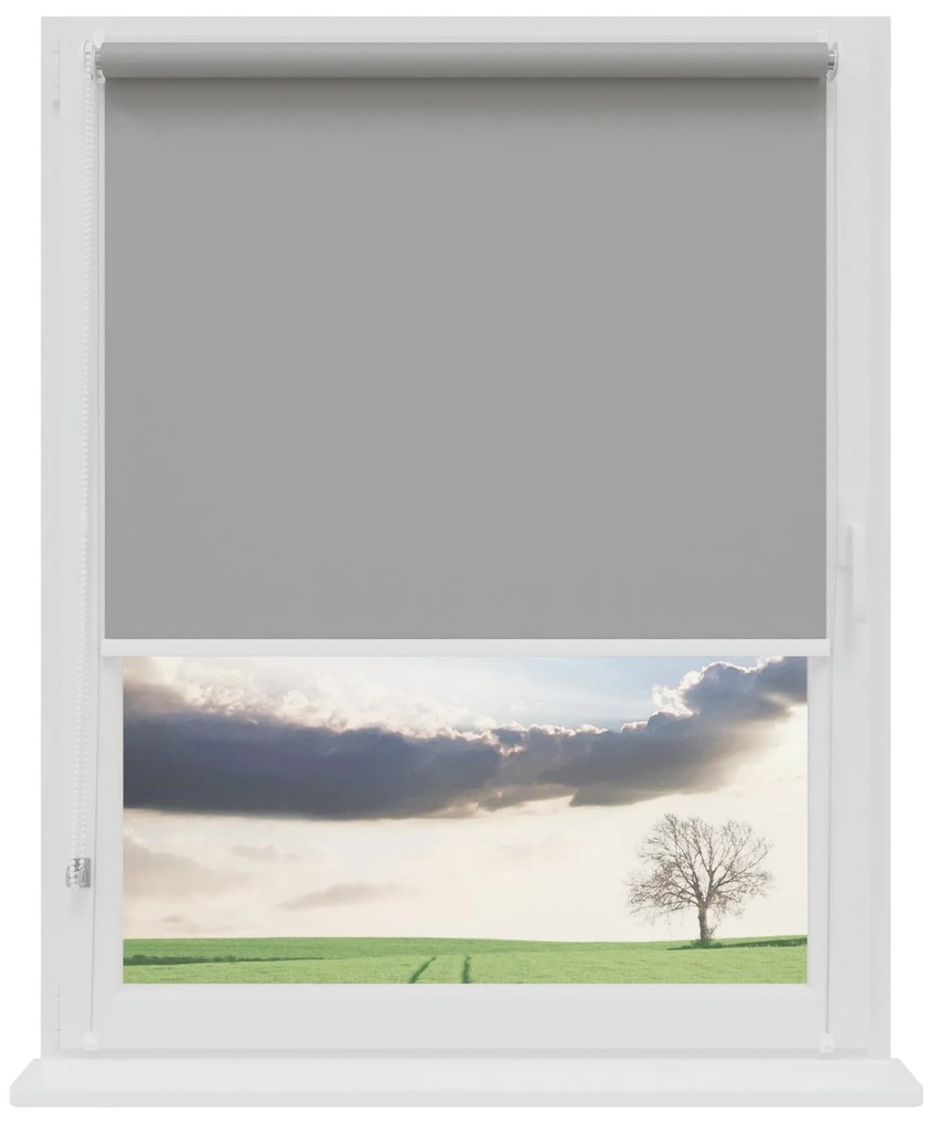 Zatemňující roleta neinvazivní Grey 77x220 cm