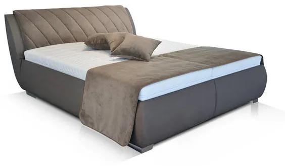 Čalouněná postel Grosseto 180x200 vč. matrace, poloh. roštu a úp