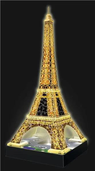 Ravensburger 3D puzzle - Eiffelova věž LED