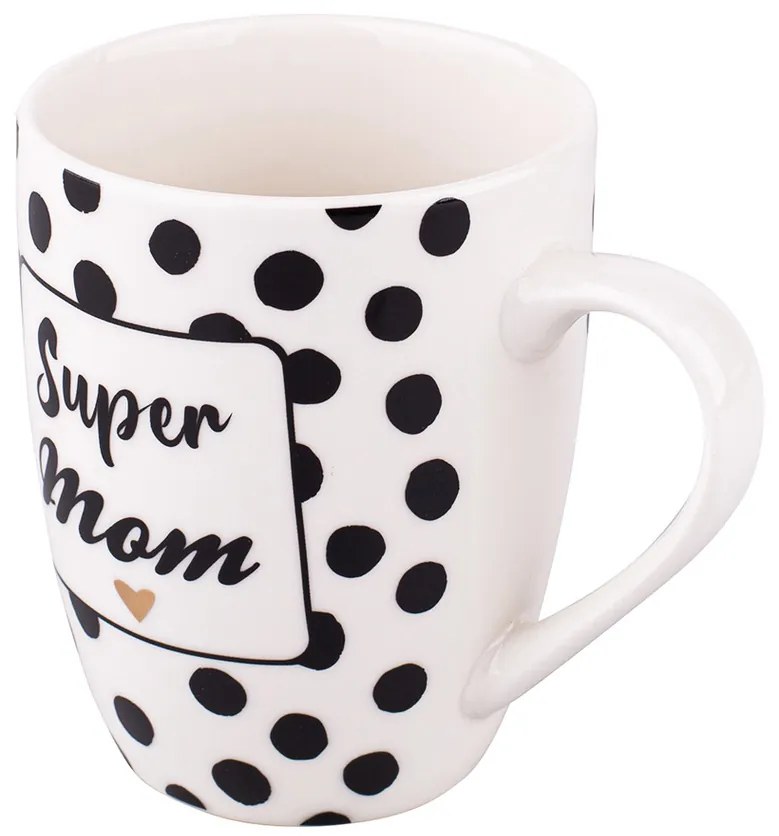 Altom Porcelánový hrnek Super mom, 300 ml